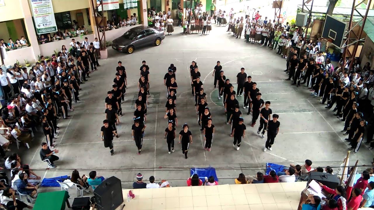Grade 10 STE Cheerdance in Pacita Complex National High School - YouTube