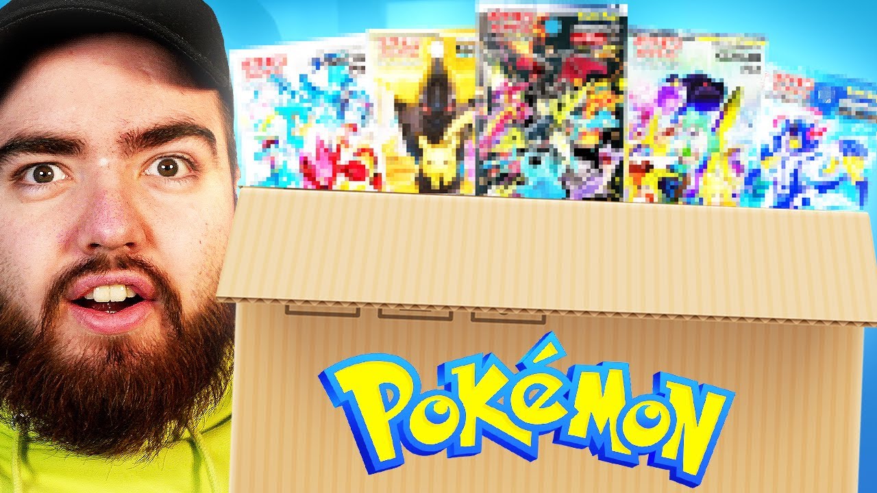 Opening an INSANE Pokemon Mystery Box - YouTube