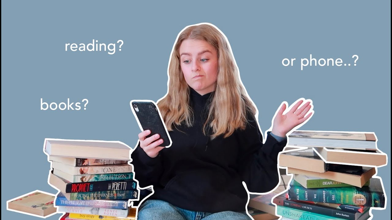 how to get off your phone and read a book - YouTube