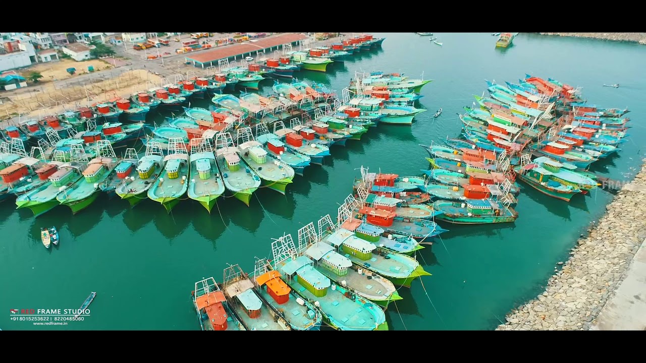 Colachel | Our Town | Our Pride | Aerial view of Colachel | - YouTube