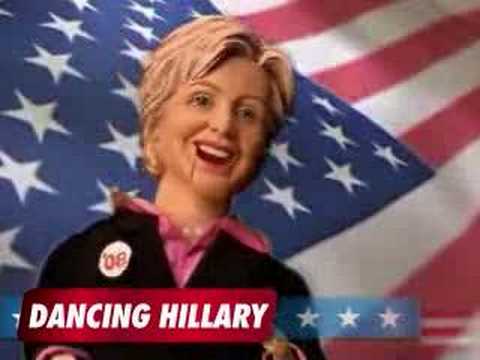 Dancing Hillary - YouTube