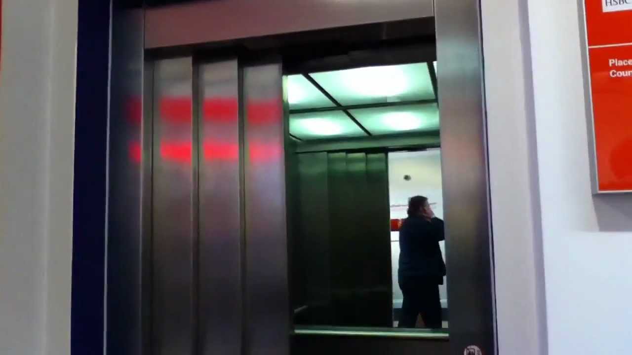 Barson elevator @ HSBC in Horsham - YouTube