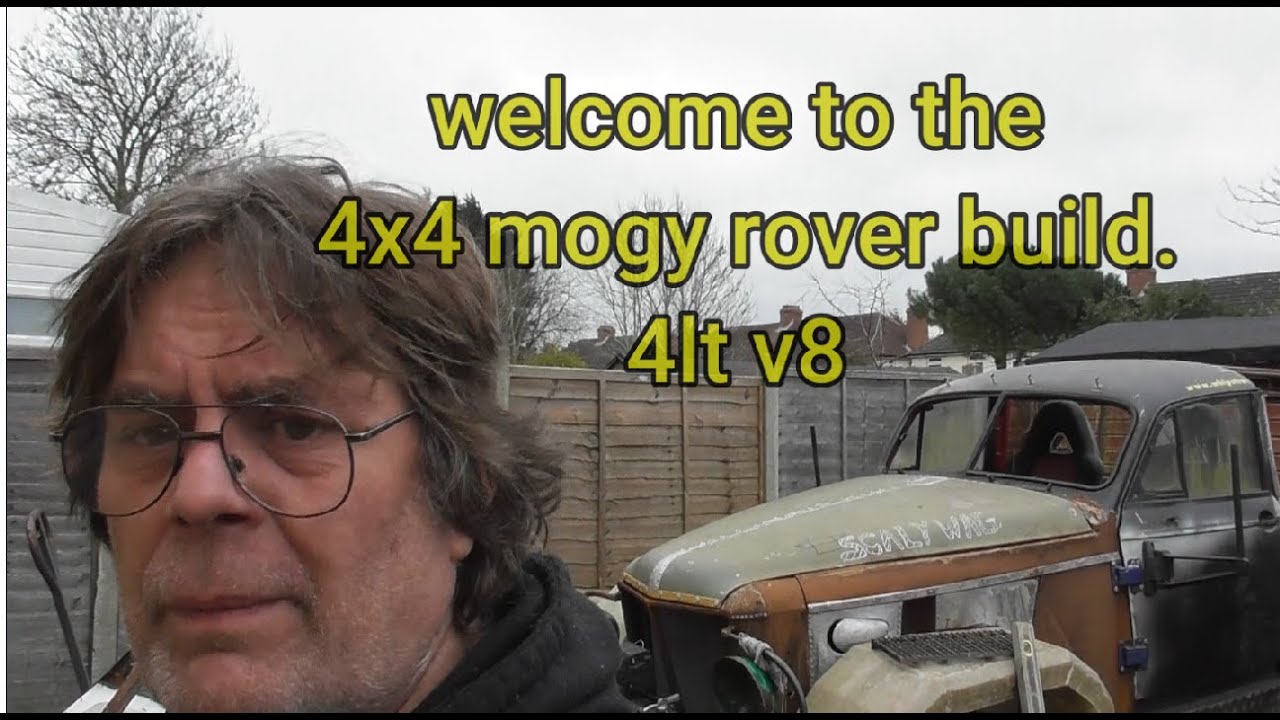 the first two side skins go on. rat rod 4x4 Morris minor truck build ...