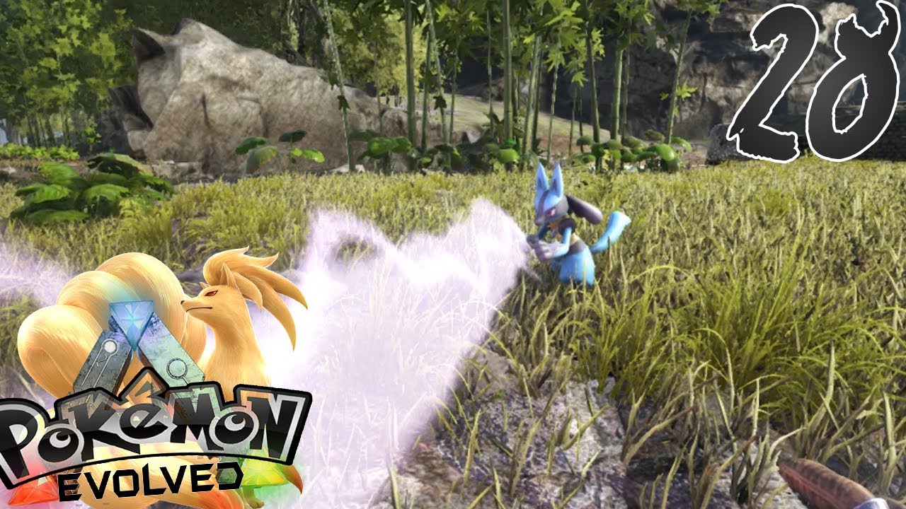 LUCARIO! ESFERA AURAL! ARK POKEMON 🐲con FOLA #28 - YouTube