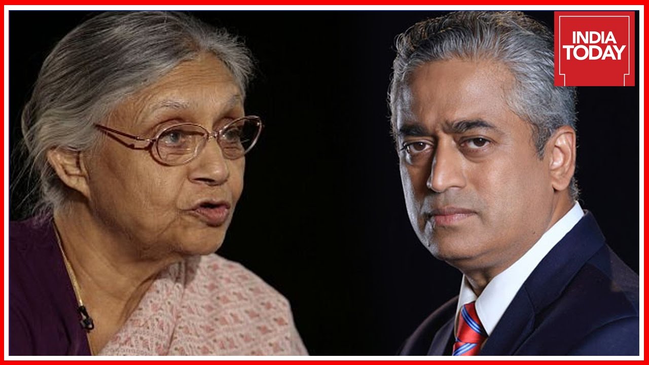Sheila Dikshit Interview By Rajdeep Sardesai On Congress - SP Alliance ...