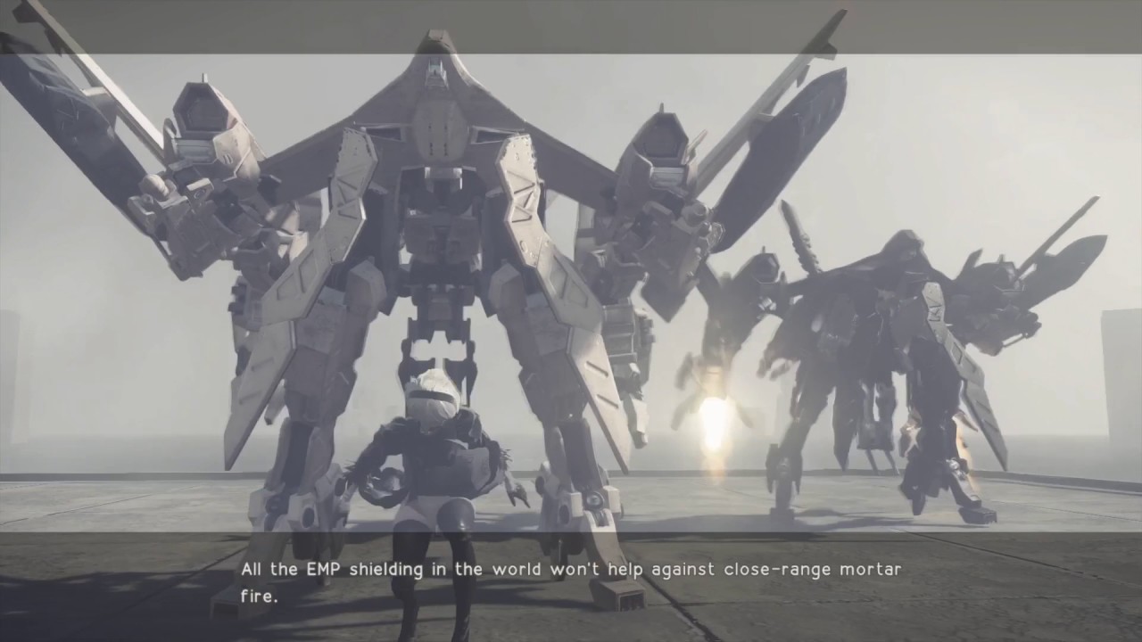 Nier Automata - One of the best boss fights in gaming history - YouTube