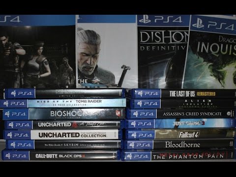 My PS4 Game Collection (2017)! - YouTube