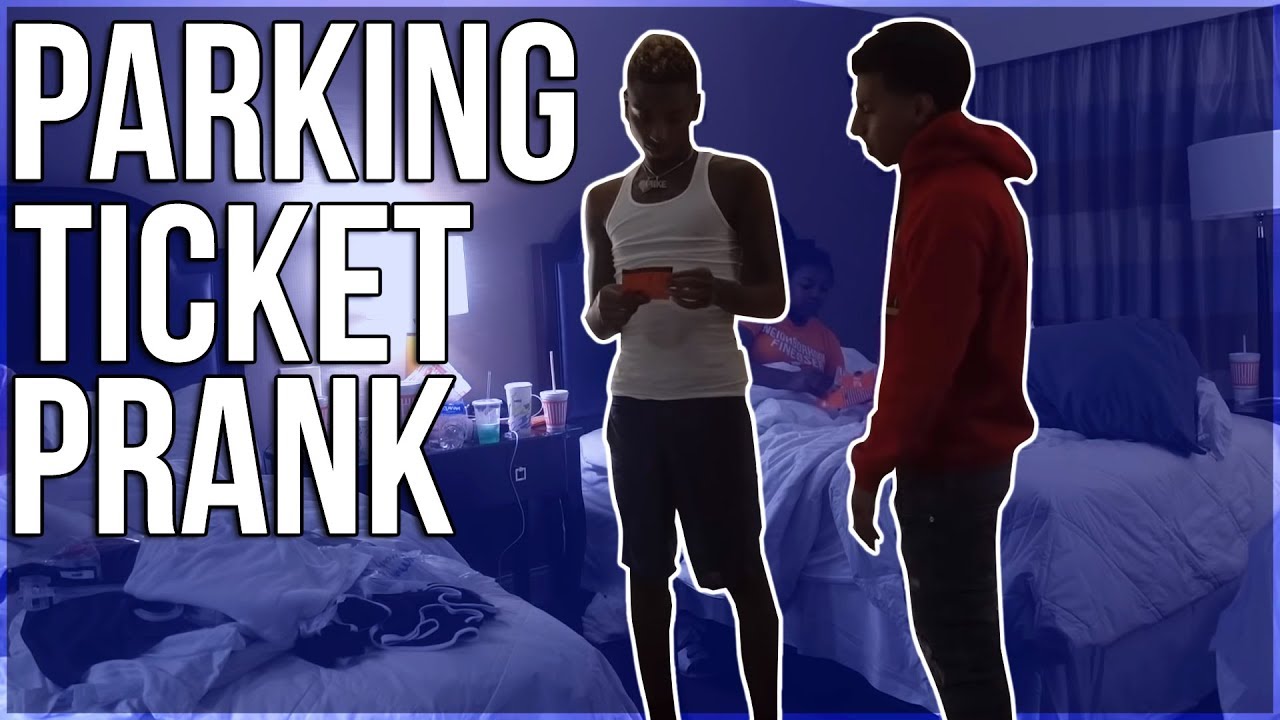 EPIC PARKING TICKET PRANK ON FUNNYMIKE!!! *Gets MAD! - YouTube