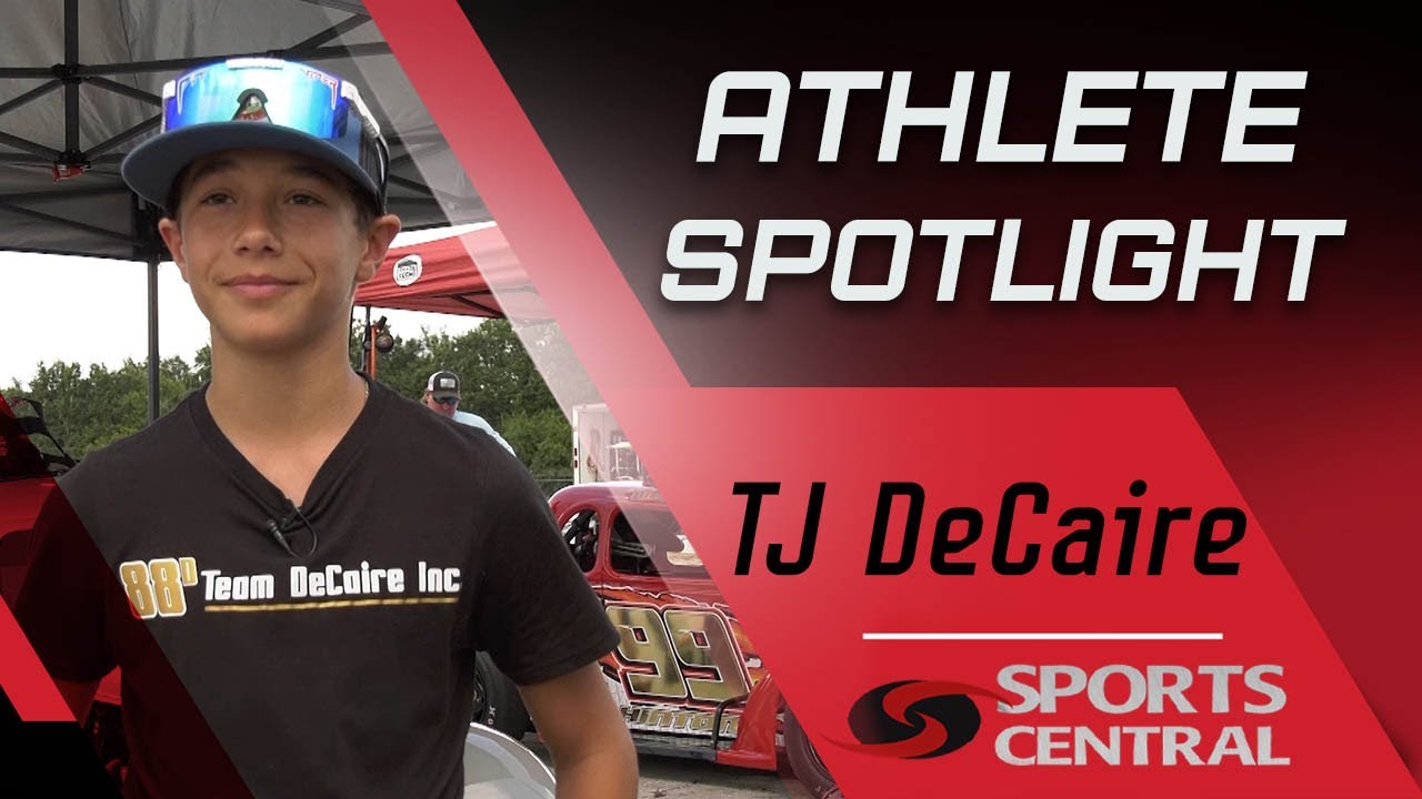 Athlete Spotlight: TJ DeCaire from Auburndale Speedway - YouTube