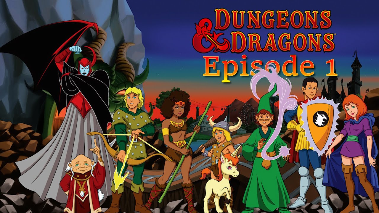 I Watched Episode 1 of the 80's Dungeons and Dragons Cartoon - YouTube