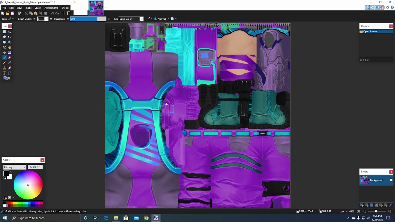 Fortnite how to make custom skins - YouTube