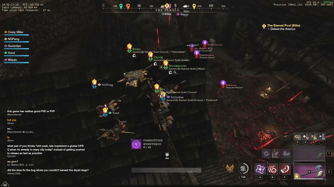 New World PvP - Myrkgard ambush - YouTube