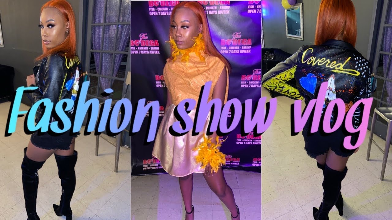 I MODELED IN A FASHION SHOW IN ATL FOR THE FIRST TIME 🔥 - YouTube