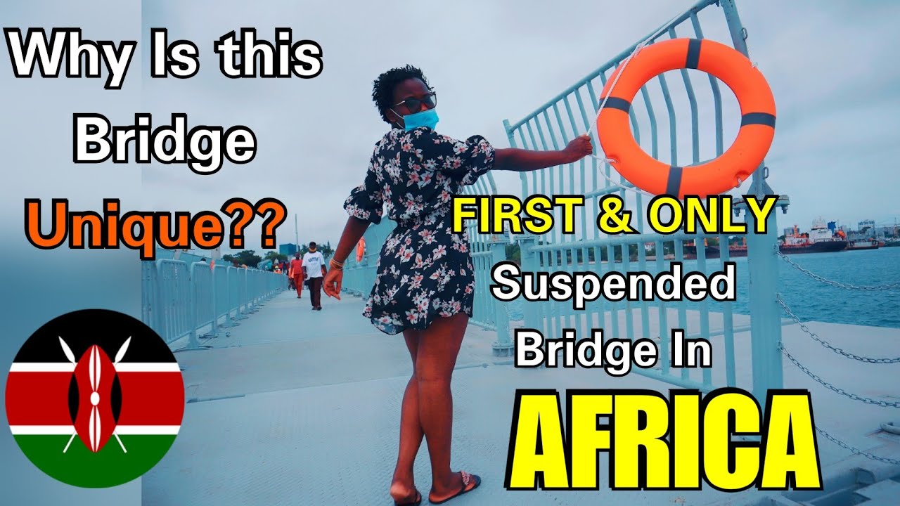The 1.9 BILLION Liwatoni Likoni Floating Bridge. Mombasa,Kenya East ...