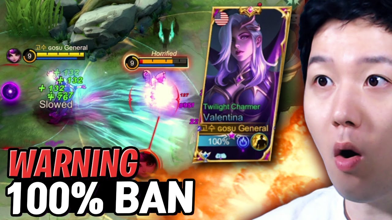 Gosu General picked Valentina in 5men high rank gameplay | Mobile ...