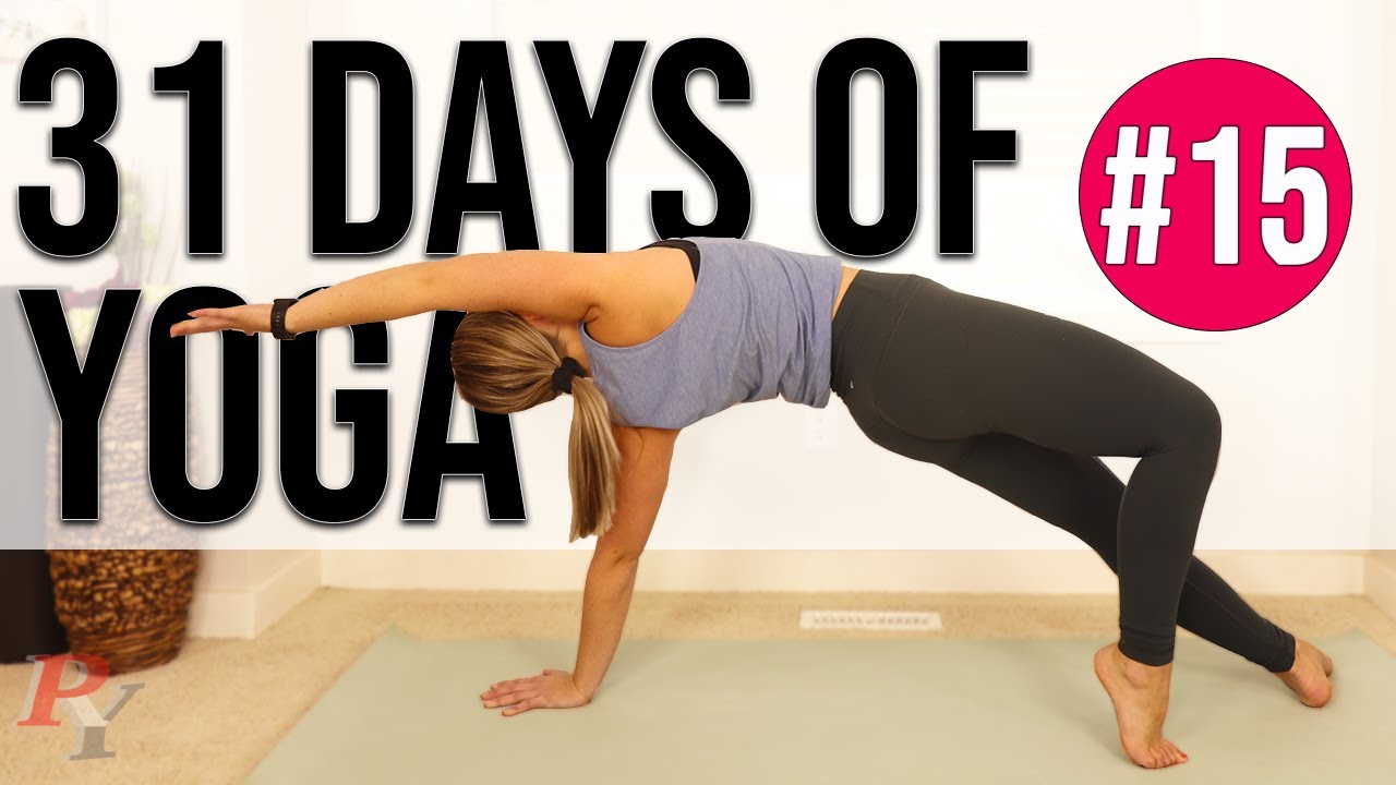 Month of Yoga | 31 Days of Yoga | Yoga for Full Body Strength | Day 15 ...