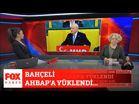 Bahçeli AHBAP'a yüklendi... 14 Şubat 2023 FOX Haber Deprem Felaketi Özel Yayını
