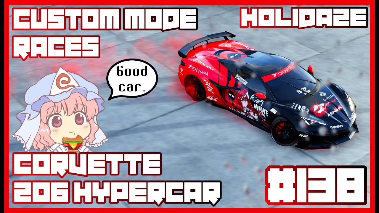 [The Crew: Motorfest] Custom Mode Races | Corvette Z06 Hypercar | #138 ...