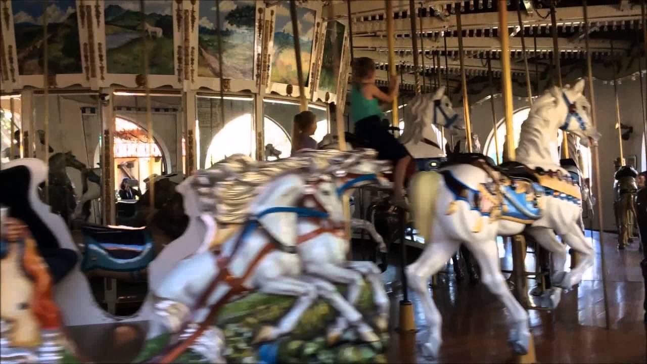 Looff Carousel, Seaport Village - YouTube