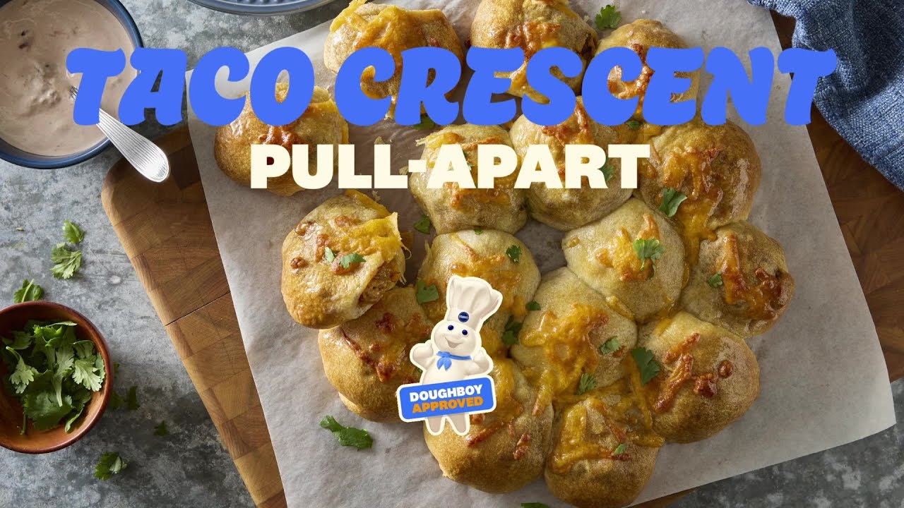 Taco Crescent Pull-Apart - YouTube