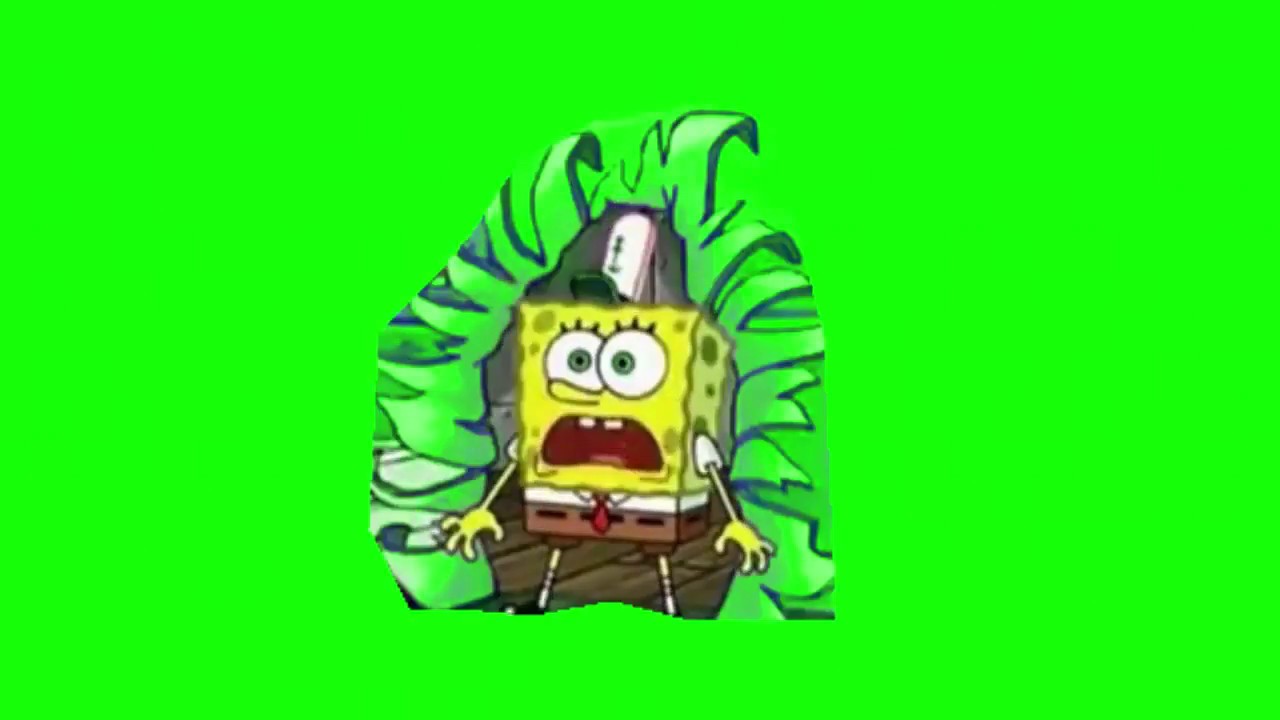 Spongebob Through The Metal Wall GREEN SCREEN - YouTube