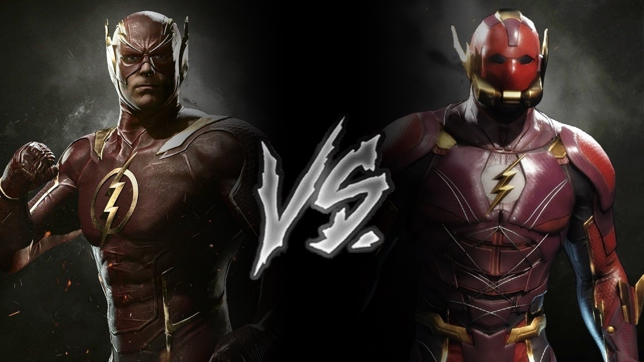 Injustice 2 - The Flash Vs. Elseworld Flash (VERY HARD) - YouTube