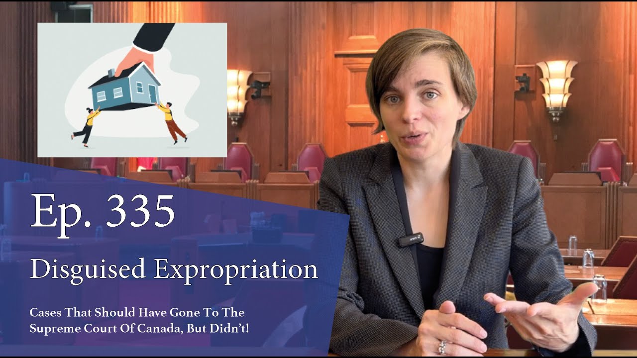 Disguised Expropriation: Cases That Should Have Gone to the Supreme ...