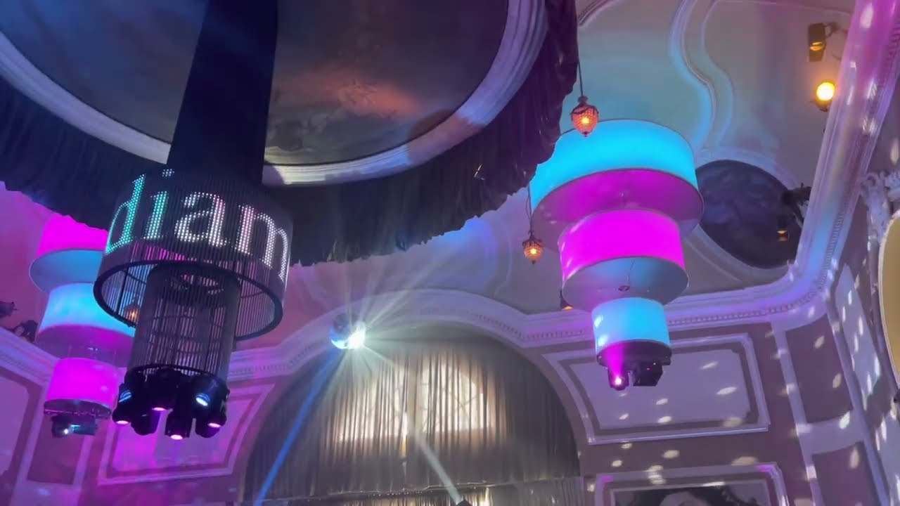 Light show at Adiamo Dance Club in Bad Oeynhausen, Germany - YouTube