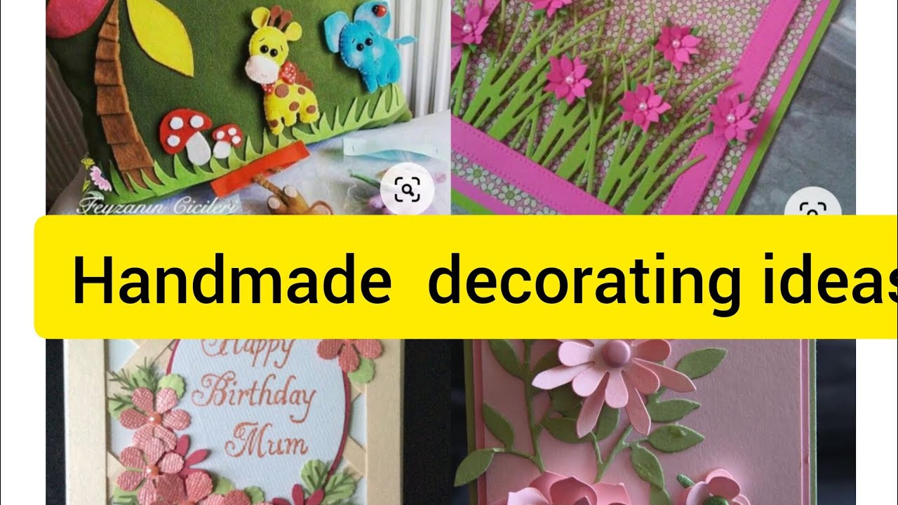 unique handmade embroidry and paper designing ideas - YouTube
