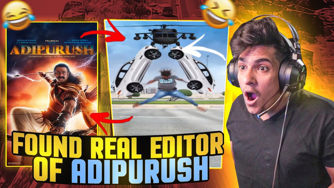 😱FINALLY FOUND REAL ADIPURUSH VFX ARTIST ON REELS - MEMES REVIEW - YouTube