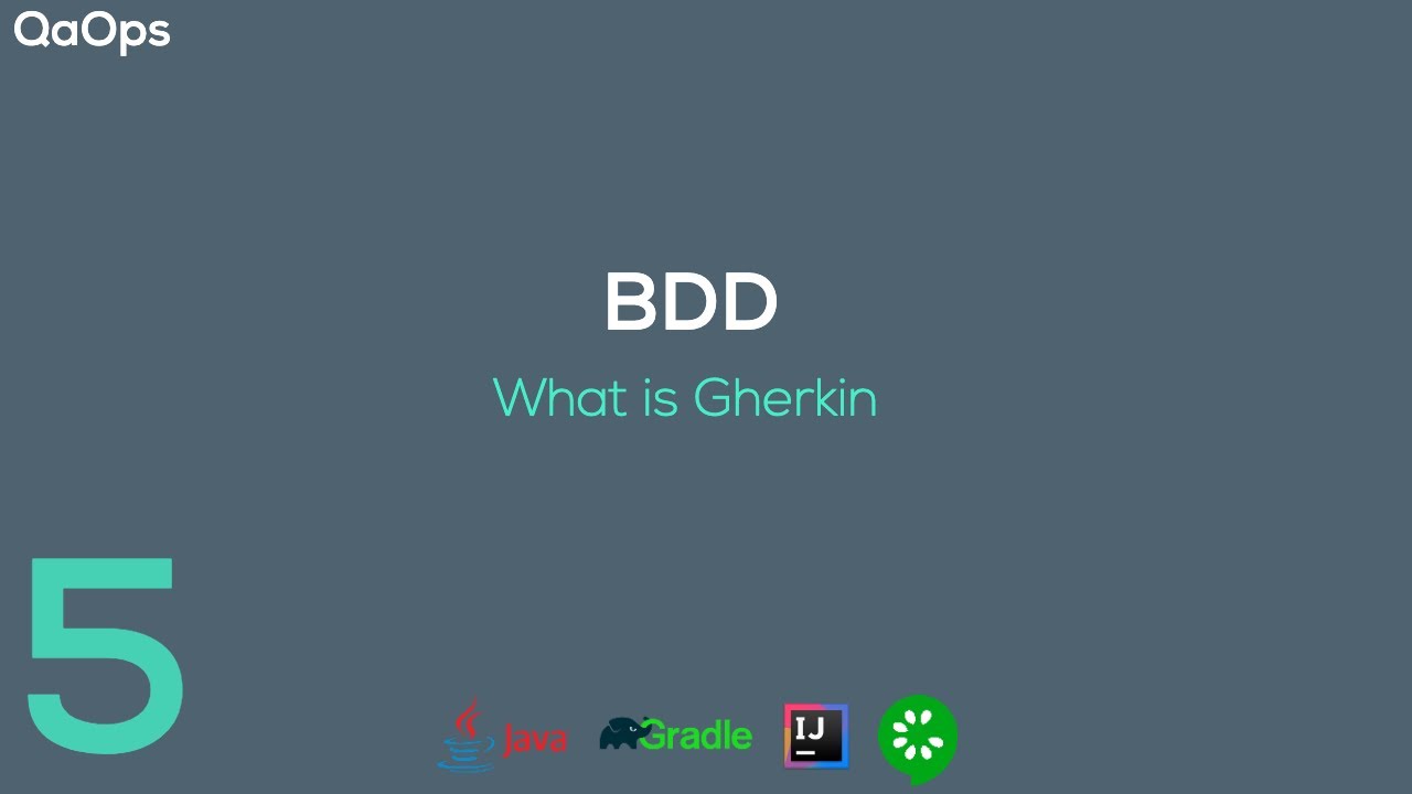 BDD | What is Gherkin - YouTube