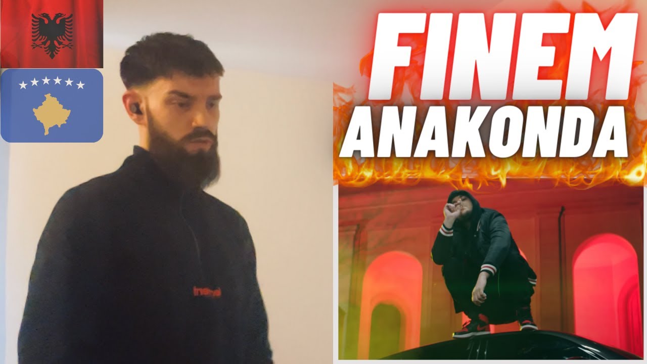 🇦🇱🇽🇰 FINEM - ANAKONDA [HYPE UK 🇬🇧 REACTION!] - YouTube