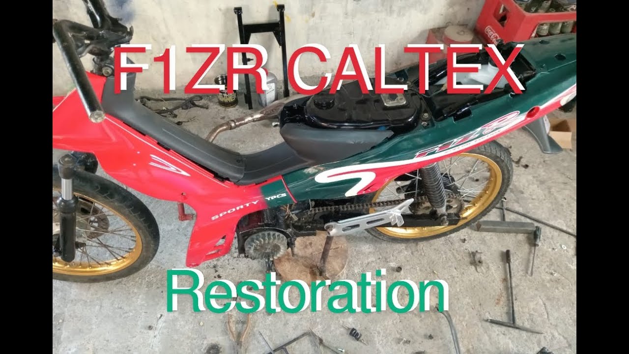 Restorasi Yamaha Fizr caltex - YouTube
