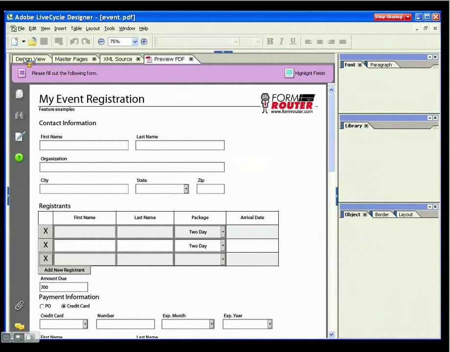 AUC eSeminar: Creating Interactive Forms with LiveCycle Designer (Windows Only) - YouTube