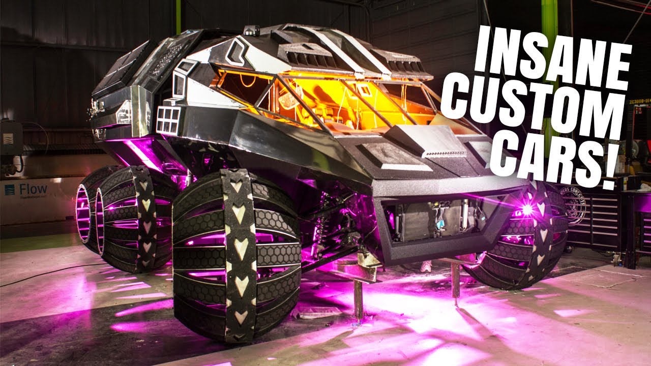 Top 10 Insane Custom Cars - YouTube