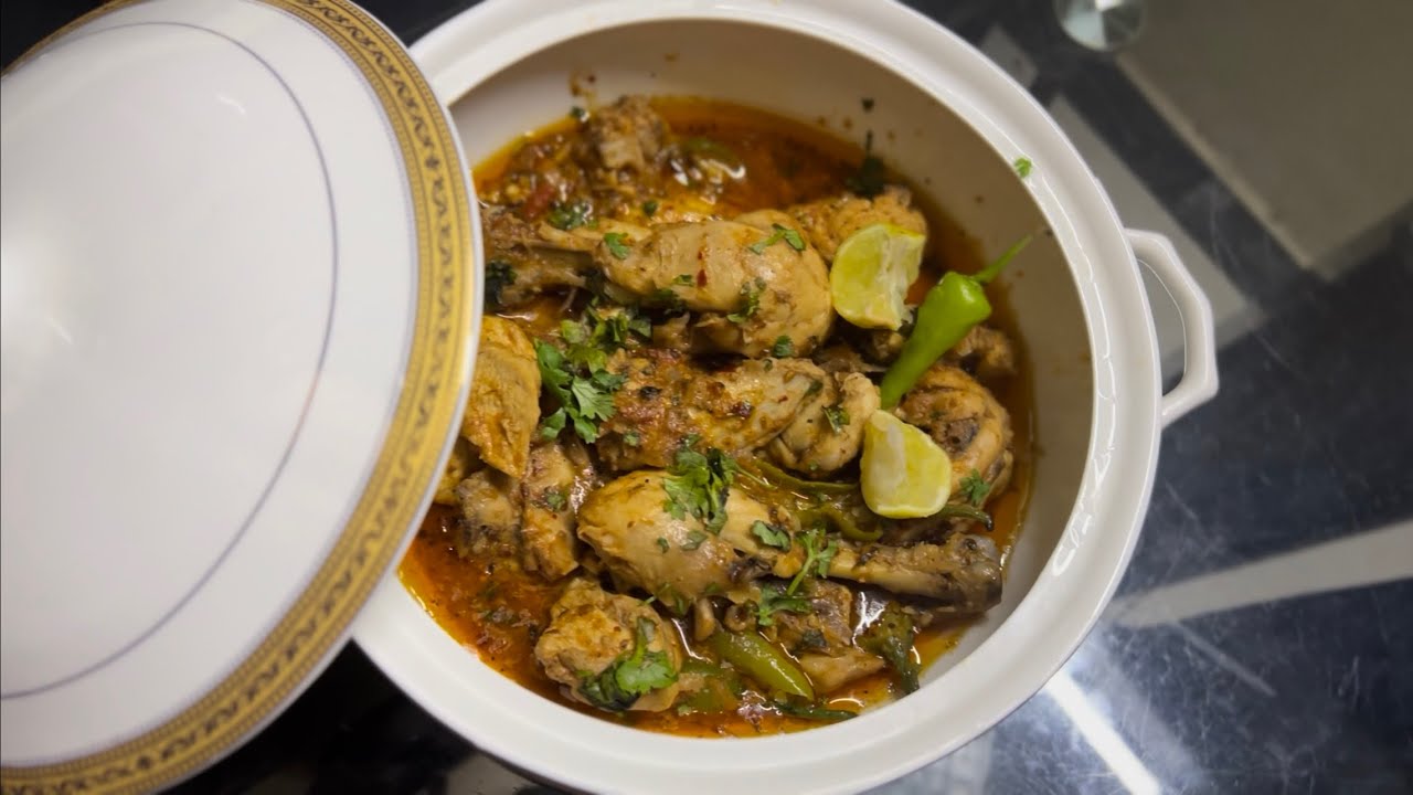 Chicken nawabi karhai | easy recipe | seemi's kitchen - YouTube