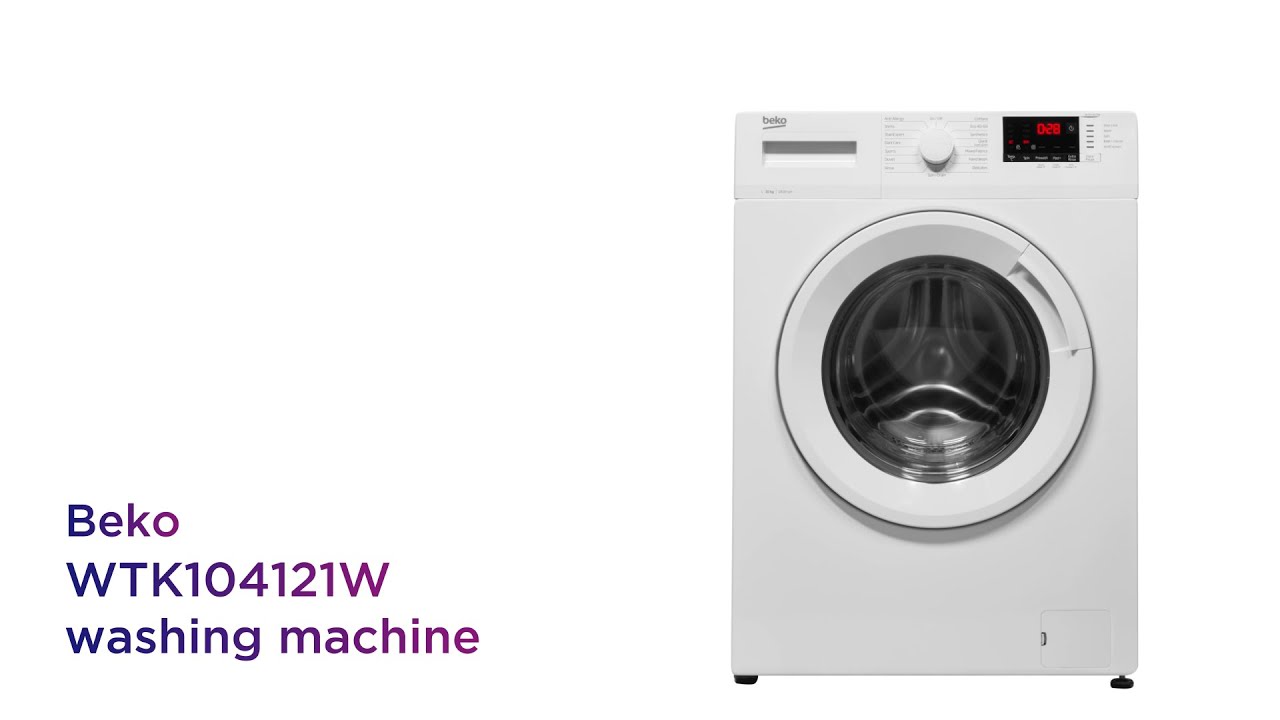 Beko WTK104121W 10 kg 1400 Spin Washing Machine - White | Product ...