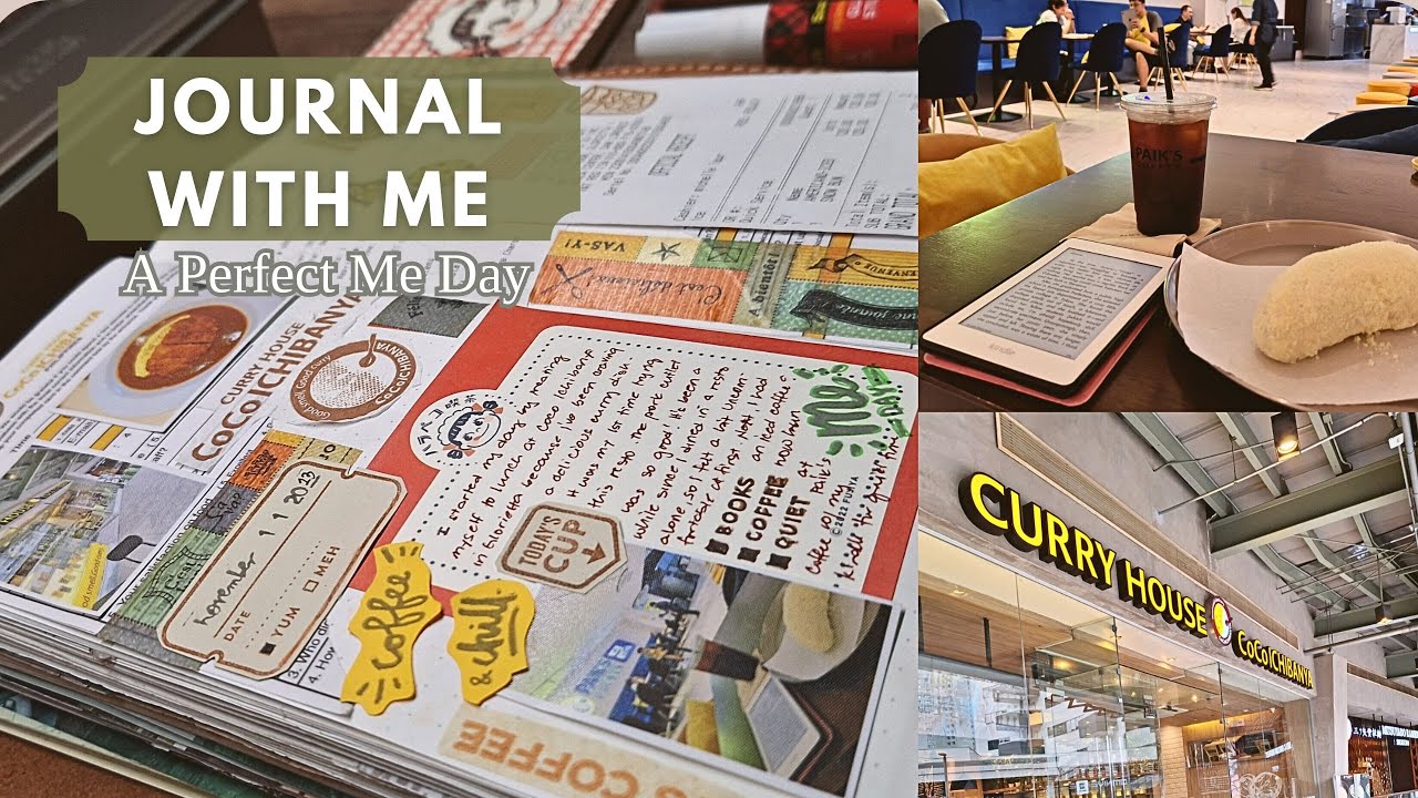 Journal with Me 🧘🏻‍♀ A Perfect Me Day 💕 Collage + Memory Keeping Tips ...
