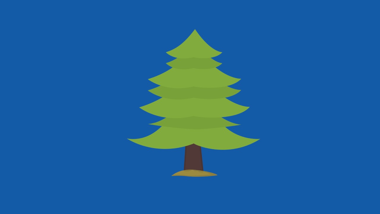 Tree Blue Screen 2 - Green Screen Footage - YouTube