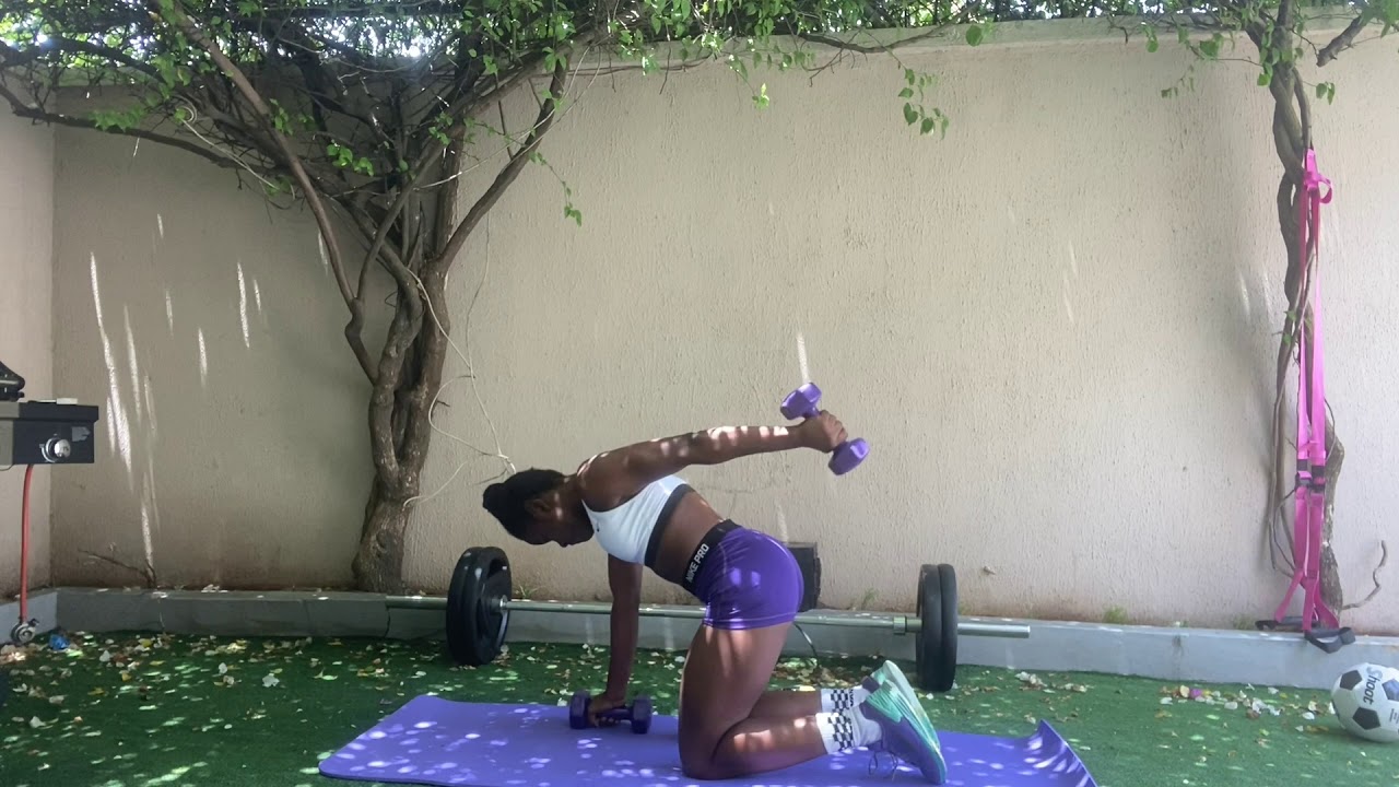 HOW TO: Table Top Tricep Kickback - YouTube