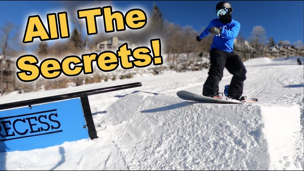Hit Your First JUMP On Rail | Beginner Snowboard Guide - YouTube