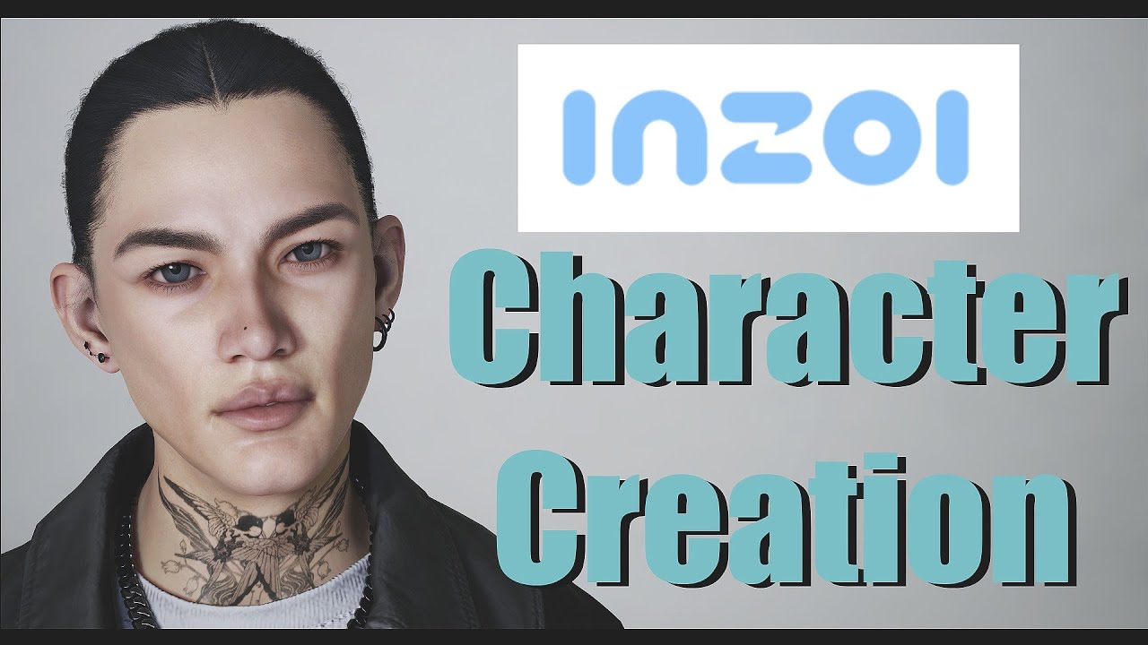 inZOI 】Male Character Creation [ Character Studio ] #inZOI - YouTube