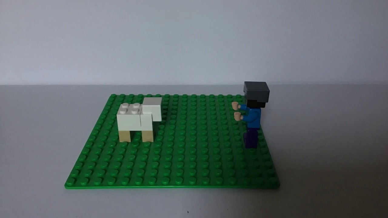 Lego Minecraft -Piccoli Steve crescono: come si caccia - YouTube
