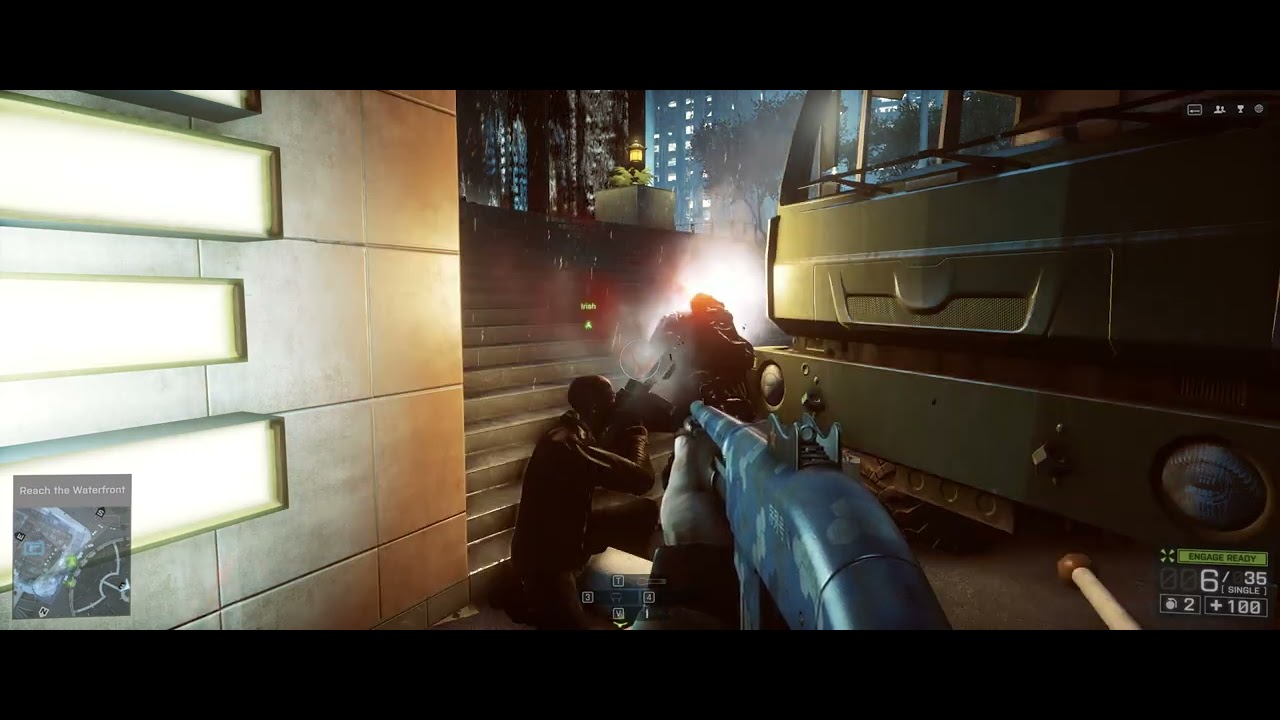 Battlefield 4 - When they both have plot armour - YouTube