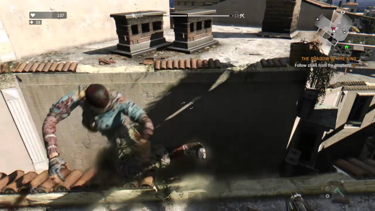 Dying Light- Zombie begging for mercy? - YouTube