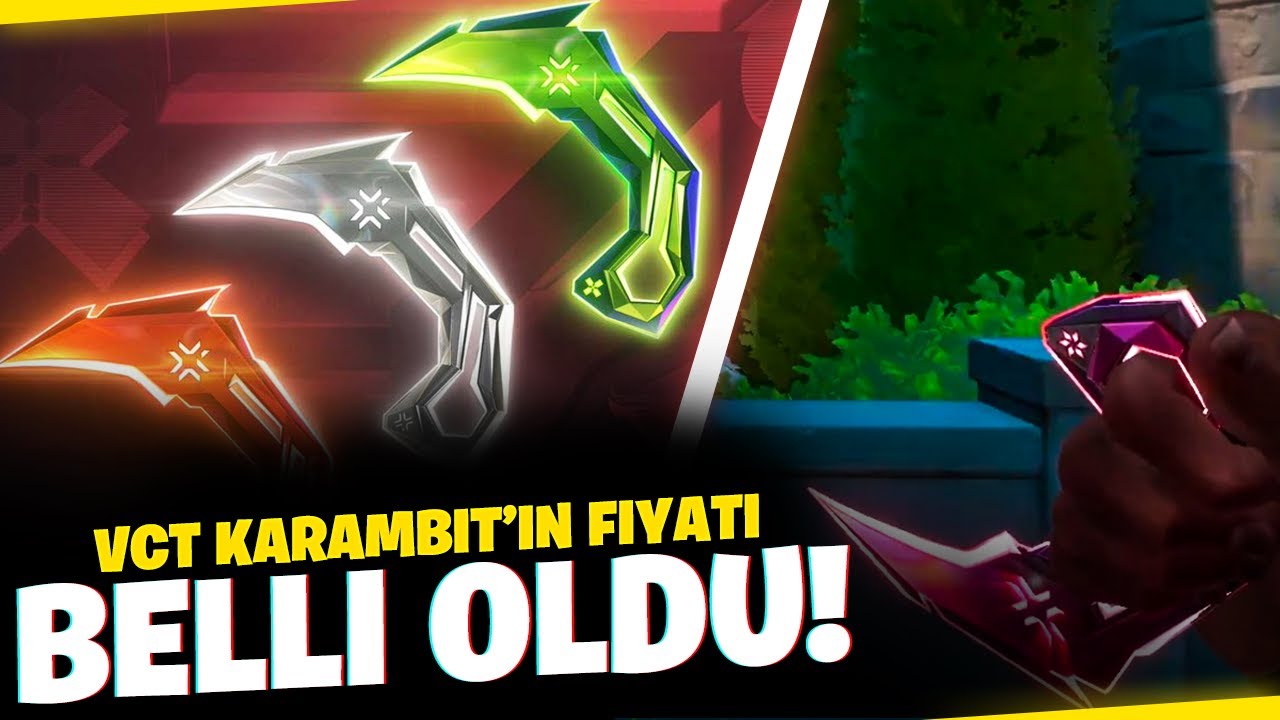 Valorant VCT Karambit Kaç VP Olacak? // Karambitin Fiyatı Ortaya Çıktı ...