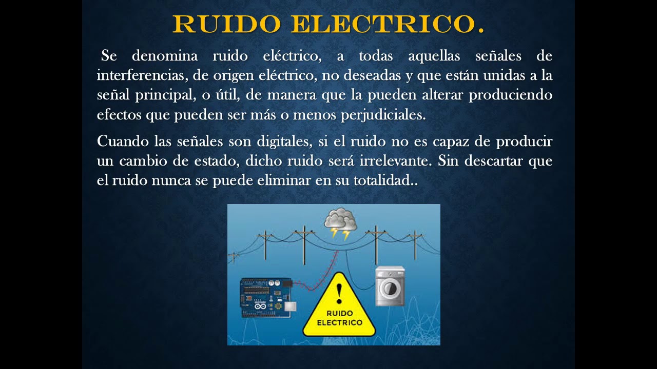 Ruido Electrico. Jose Adrian. - YouTube