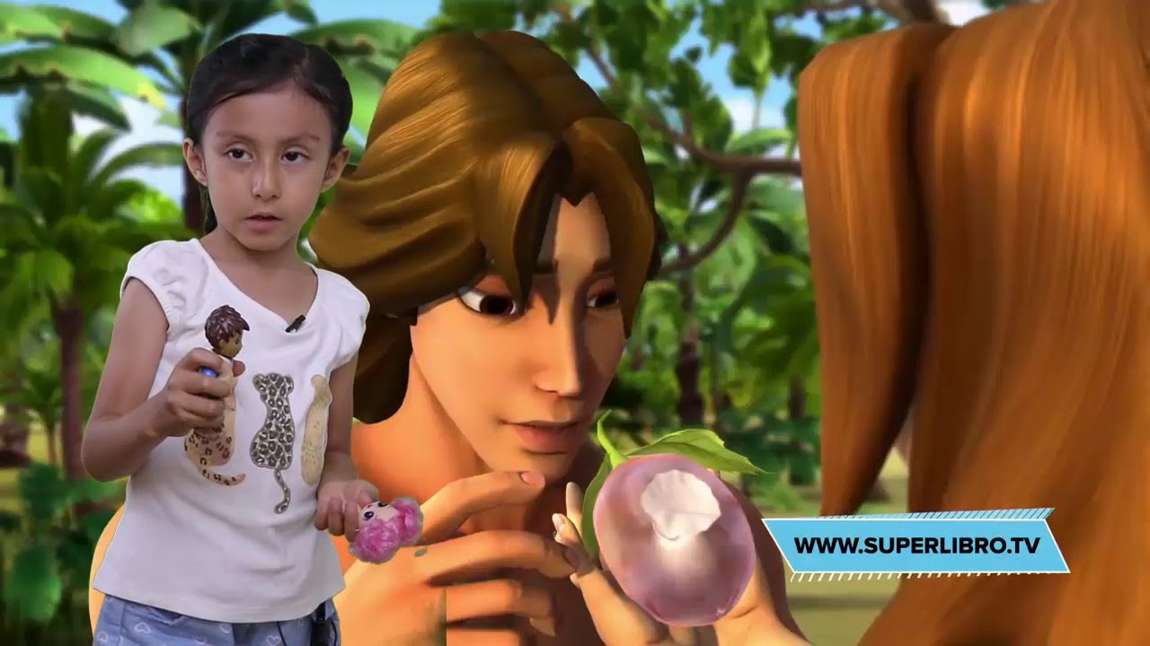 Adan y Eva contado por Camila Rafaela - YouTube
