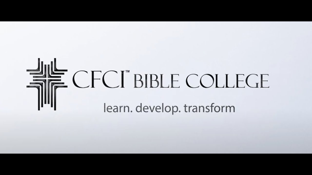 CFCI Bible College Online Portal For Students - YouTube