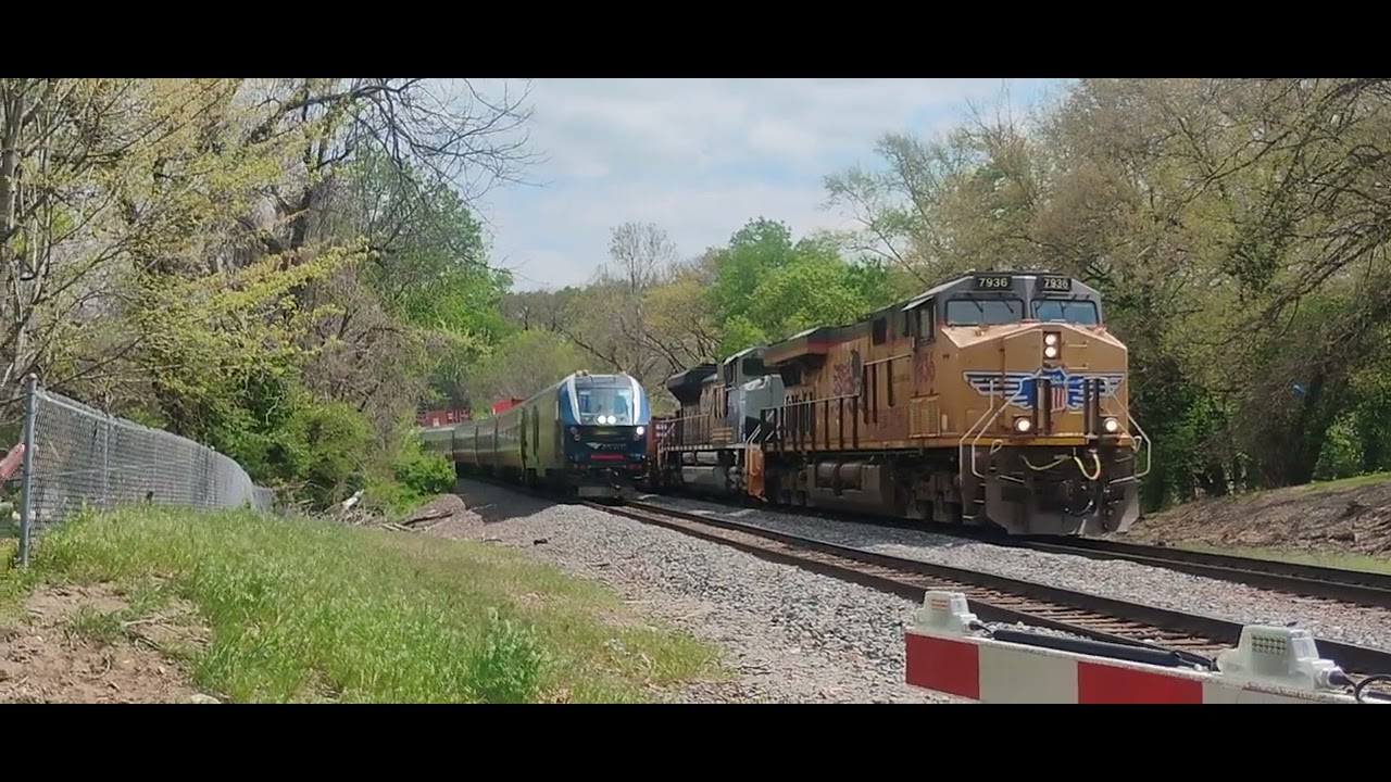 Amtrak going to KCMO today in the second train is Union Pacific.2 ...